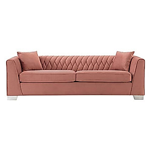 Armen Living Cambridge, Sofa, Blush