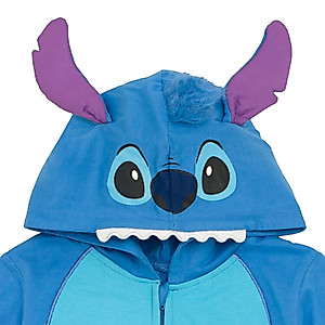 Disney Lilo & Stitch Toddler Boys Zip Up Coverall Blue 4T