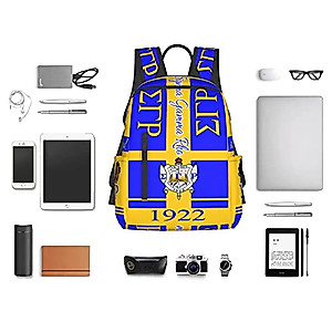 Sigma Gamma Rho Laptop Backpack, Lightweight Multifunctional College Laptop School Bag Sister Backpack Gift