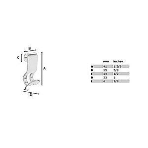 Smedbo SME, Polished Chrome DK2100 Hook Soap Basket