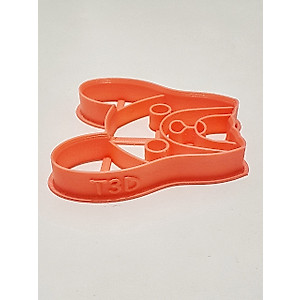 T3D Cookie Cutters French Bulldog Cookie Cutter, Suitable for Cakes Biscuit and Fondant Cookie Mold for Homemade Treats, Dogs, 3.56 inch x 3.43 inch x 0.55 inch