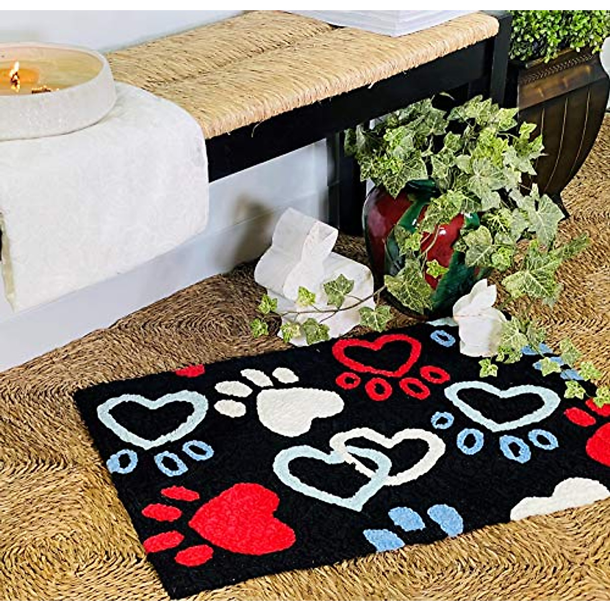 I Luv Paws 20 x30 Jellybean Accent Rug