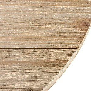 Safavieh Home Forest Traditional Rustic Natural Drop Leaf Dining Table