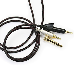 NewFantasia Replacement Audio Upgrade Cable Compatible with Bose QuietComfort 15, QC15 Headphones 1.2meters/4feet