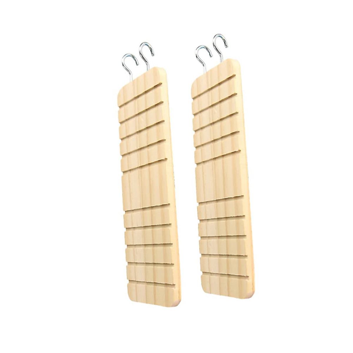 Mipcase 2pcs Hamster Platform Pet Cage Ladder Toy Ladder Toy Hamster Climbing Ladder Hamster Toy Hamster Supplies Small Pets Training Ladder Interesting Chinchilla Ladder