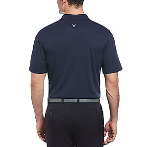 Callaway Men's Short Sleeve Core Performance Golf Polo Shirt with Sun Protection (Size Small-4X Big & Tall), Peacoat, 3X-Large
