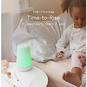 Hatch Rest Baby Sound Machine, Night Light | 2nd Gen | Sleep Trainer, Time-to-Rise Alarm Clock, White Noise Soother, Music & Stories for Nursery, Toddler & Kids Bedroom (Wi-Fi)