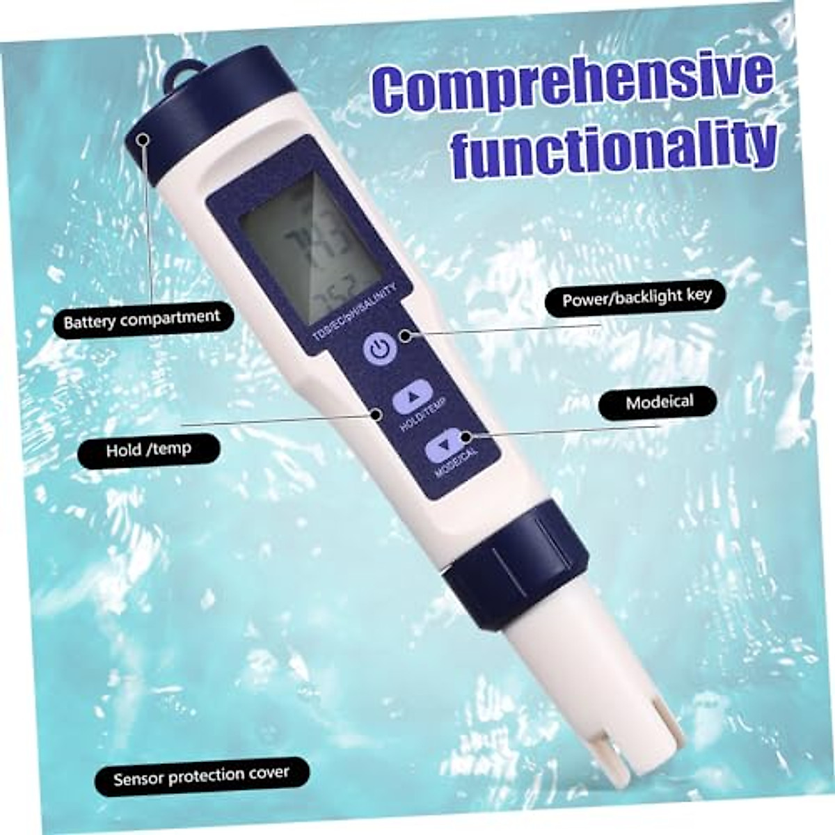 ULTECHNOVO Water Quality Tester Tds Meter Tds Water Tester Ph Meter ...
