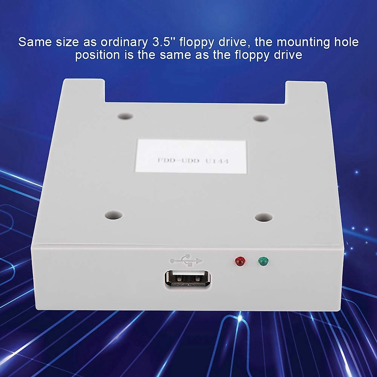 3.5 Inch 1.44MB USB SSD Floppy Drive Emulator Plug and Play for Industrial Controllers, Computers, Data Machine Tools