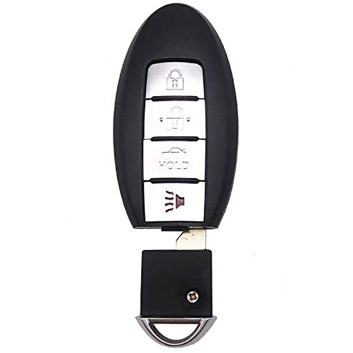 4 Buttons Replacement Key Fob Cover Case fit for Nissan Altima Maxima Murano Infiniti Q50 G37 Keyless Entry Key Fob Shell