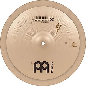 Meinl Cymbals GX-12/14TH Generation-X 12" and 14" Auxiliary Trash Hi-Hat Cymbal Pair (VIDEO),metallic