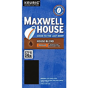 Maxwell House House Blend Medium Roast K-Cup Coffee Pods (24 ct Box)