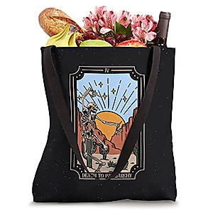 Feminist Feminism Empowered Death To Patriarchy Tarot Card Tote Bag