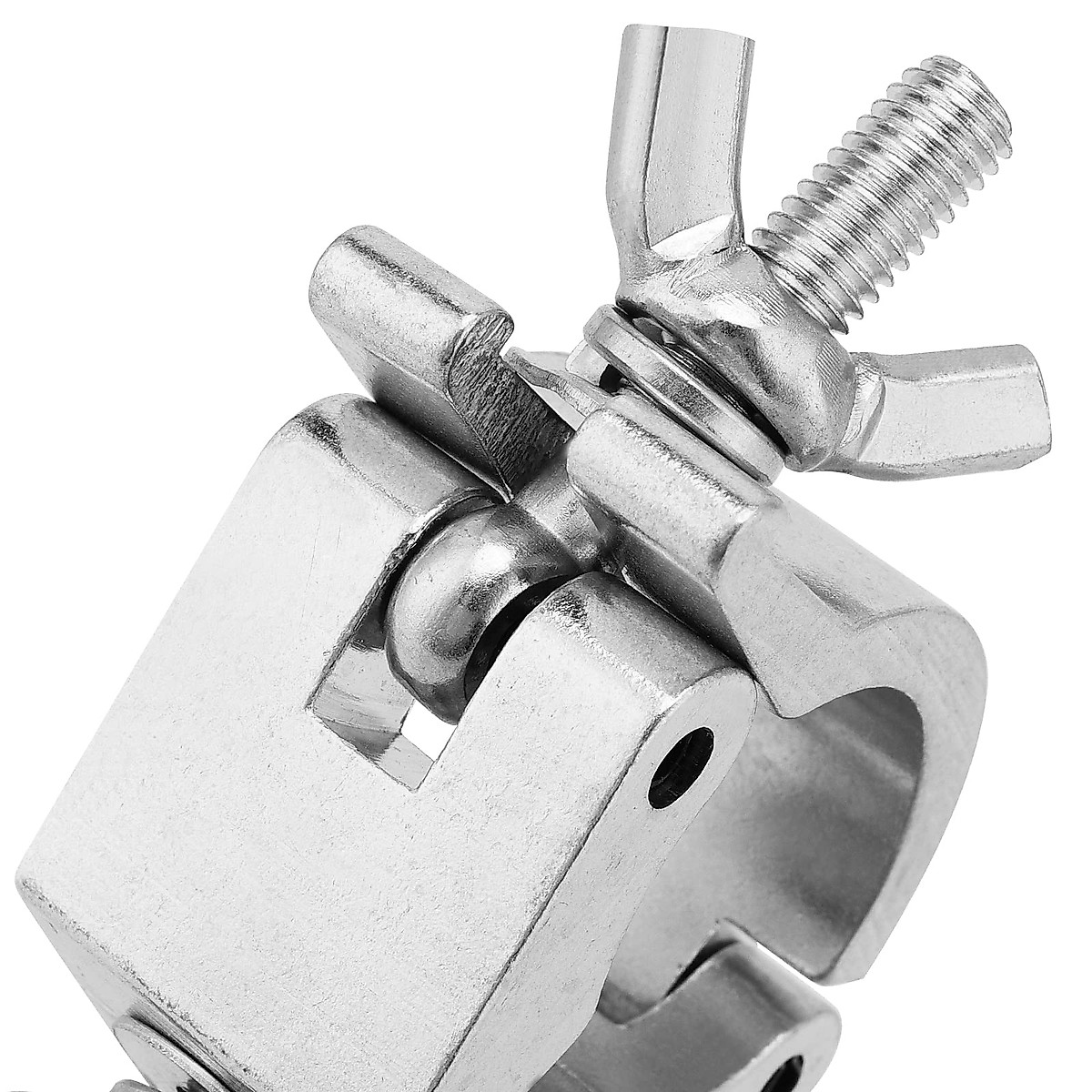 KOHAND 12 Pack Truss Clamp, Aluminum Alloy Stage Lighting Clamp, Heavy Duty Truss Clamp O-Clamp for DJ Lighting Par Lights Spot Lights, Fit for 1.18-1.38 Inch OD Tube/Pipe, 220 Lbs Load Capacity