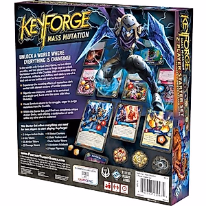 Fantasy Flight Games KeyForge Mass Mutation Two Player Starter Set | Fast-Paced Card Game | Strategy Game for Adults and Teens | Ages 14+ | 2 Players | Average Playtime 45 Minutes