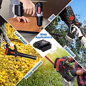 TAIRDA Battery Adapter for DeWalt 20V Max Battery to for Hyper Tough 20V Max Lithium-Ion Cordless Power Tools (Adapter Only)