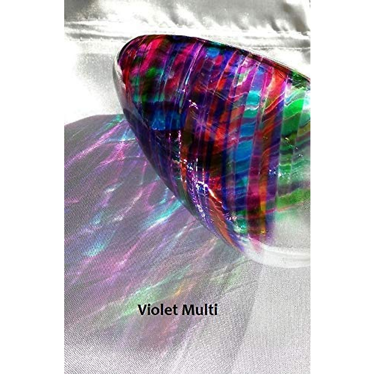 Jewish Wedding Glass to Break - Violet Multi