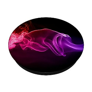 Purple Abstract Smoke PopSockets Standard PopGrip