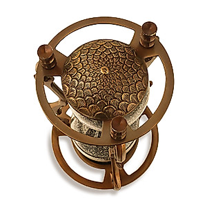 PORTHO Sand Timer Hourglass| 10 Minutes, Short time Alarm| Unique Gift on Wedding, Anniversary, Birthday, Christmas, Graduation| Gift for Valentines, Her/Him, Kids (Dome Shaped Antique Sandtimer)