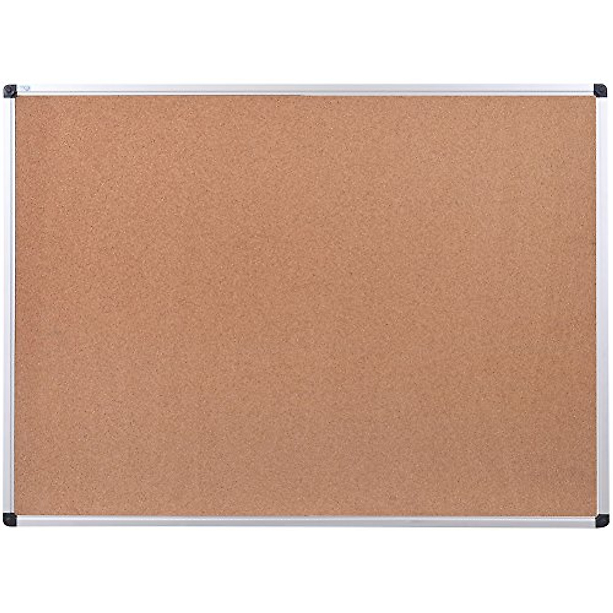 XBoard Cork Board 36 x 24, Notice Cork Bulletin Board , Corkboard with Aluminum Frame and Push Pins for Display