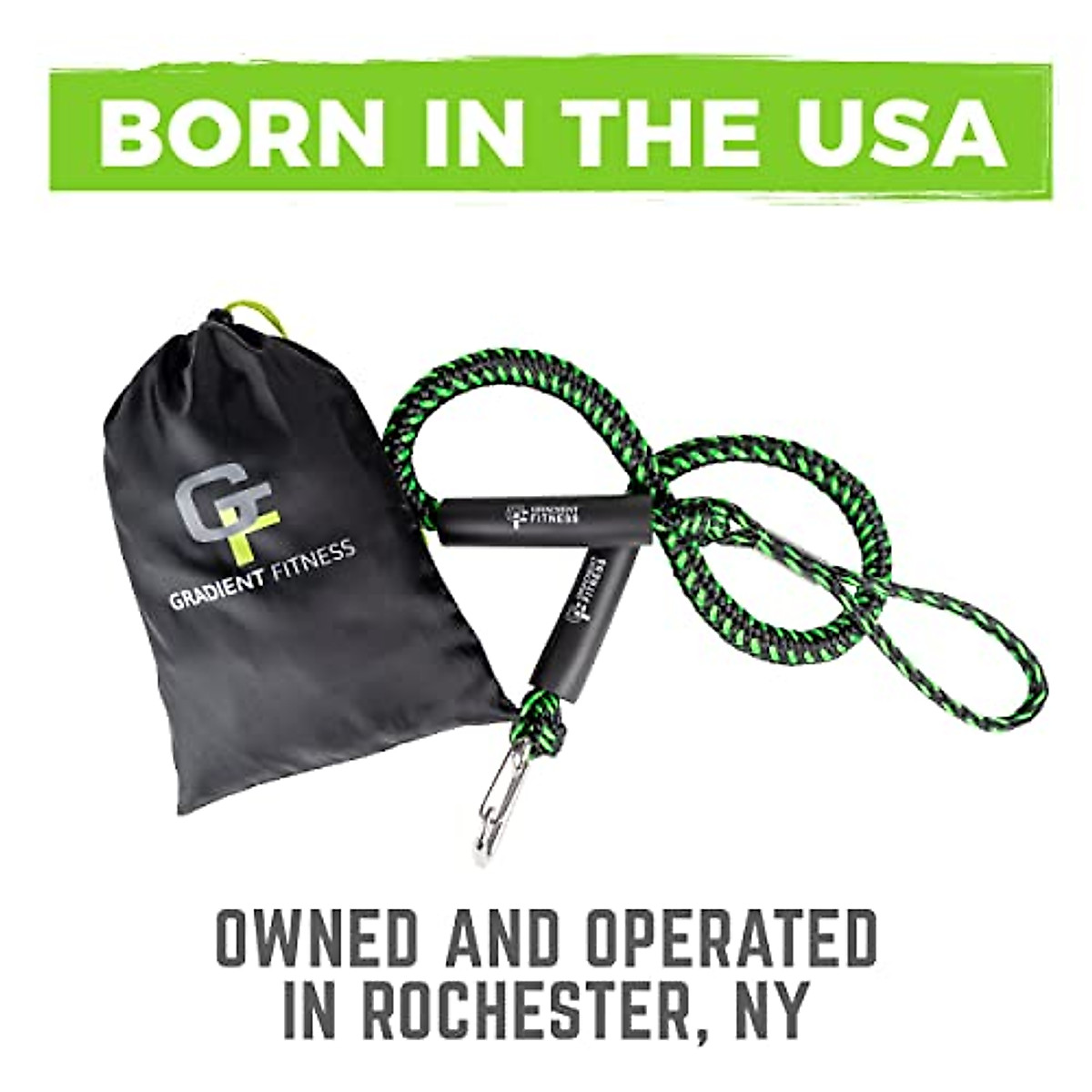 Gradient Fitness Bungee Dock Line (4' - 2 Pack) | Marine Rope Boat Dock Lines Make Docking & Boarding Easy for Jetski, Kayak, Pontoon. Boat Accessories Stretch 4'-5.5'. Mooring Boat Rope Absorbs Shock