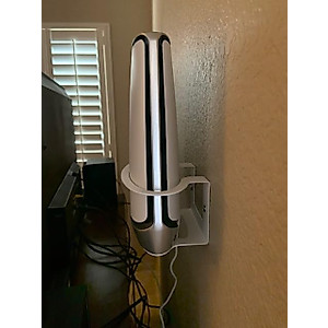 Orbi WiFi 6 Wall Mount, ALLICAVER Sturdy Metal Made Wall Mount Bracket Compatible with Netgear Orbi WiFi 6 Router RBK852,RBS750, RBK752,RBK853. (2 Pack)