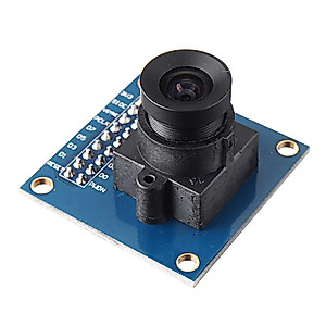 FAUUCHE JF-Xuan OV7670 Camera Module CMOS Acquisition Board Adjustable Focus 300,000 Pixel Circuit Boards