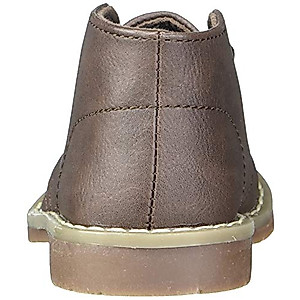 The Children's Place Boy's Lace Up Boots Fashion, Brown, 2 Big Kid