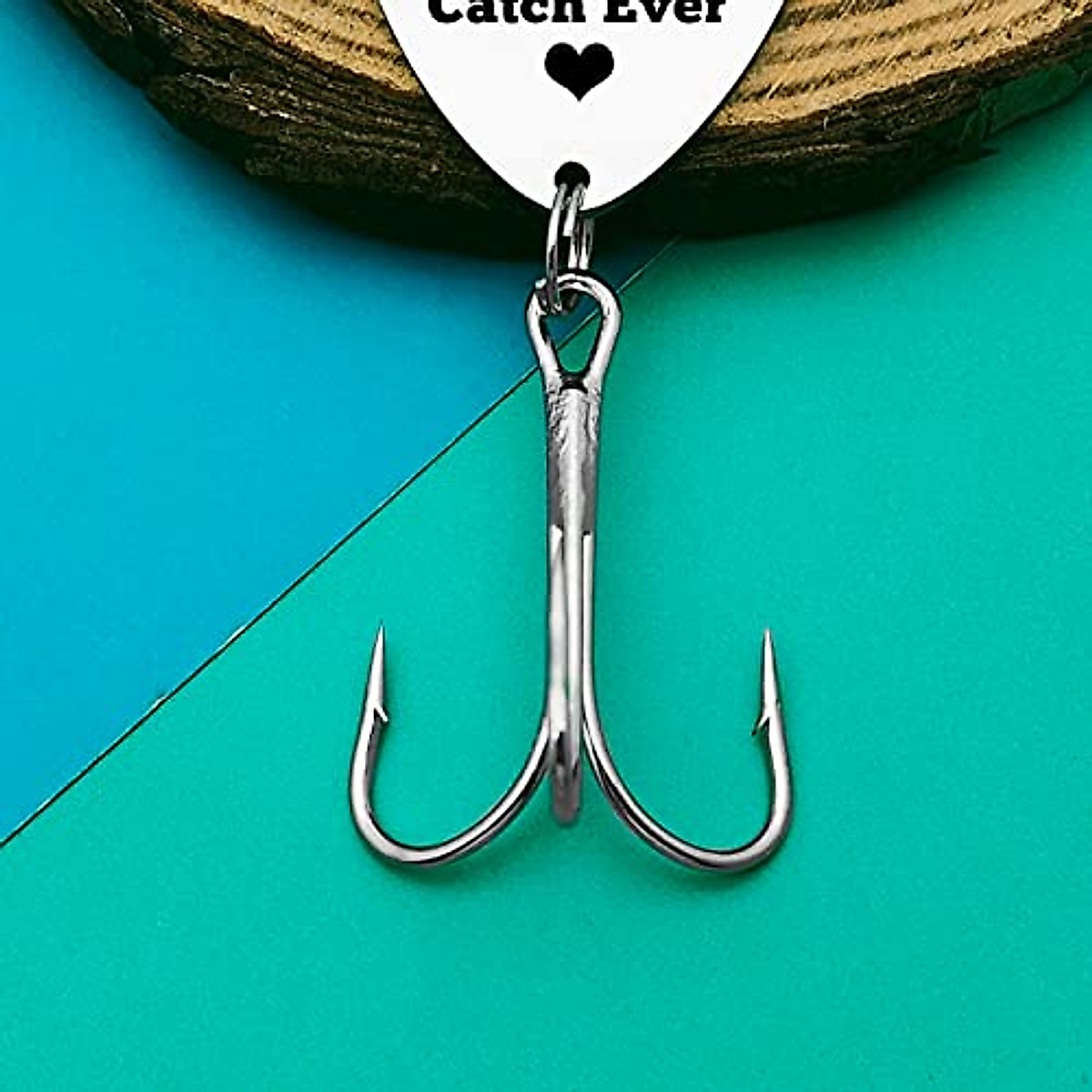 5 Year Anniversary Hook Gift Wedding Anniversary Fishing Lure Gifts for Him Her Fisherman Gifts for Husband Boyfriend 5th Year Couple Anniversary Hook Gifts Birthday Christmas Valentines Day Gifts