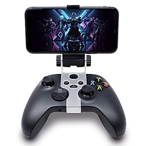 ADZ Xbox Controller Phone Mount, Xbox Phone Controller Mount for Use with Microsoft Project Xcloud and Xbox Console Streaming Compatible with Xbox Series S/X