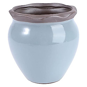 Happyyami 1Pc Succulent Flower Pot Home Decoration Ceramic Flowerpot Plant pots Indoor Mini Plant pots Garden planters Pot Bonsai Planters Home Plants Pot Ceramic Plants Pot Small Cactus