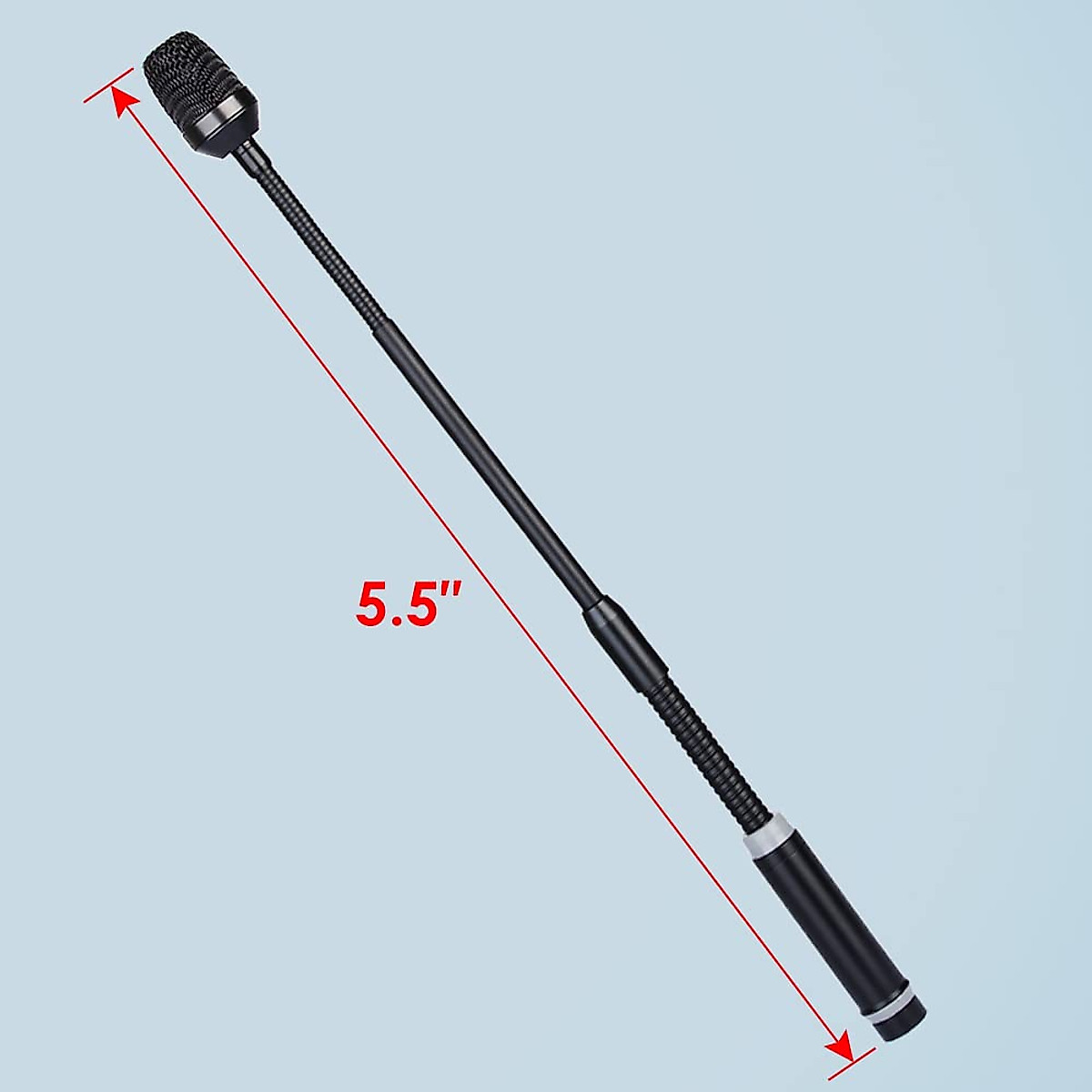 Depusheng DJ Mic 16" Professional Dynamic Gooseneck Microphone with XLR