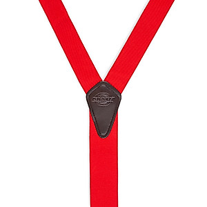 Dickies Men's Perry Suspender, Red, One Size