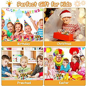 Zeoddler Toddler Toys for 1 2 3 Year Old, LED Busy Cube for Kids, Sensory Toys for Toddlers, Wooden Montessori for Travel, Preschool Educational for Kids, Birthday Gifts for Boys, Girls