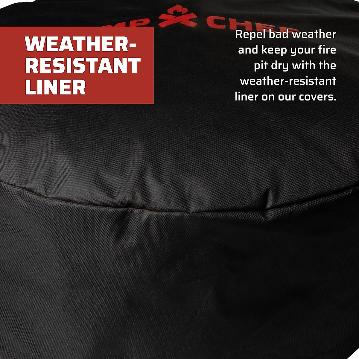 Camp Chef Redwood Fire Pit Carry Bag - for Redwood Fire Pit - Carry Bag for Fire Pit - Fire Pit Carry Bag with Wrap Handles - Durable, Weather-Resistant Fire Pit Bag