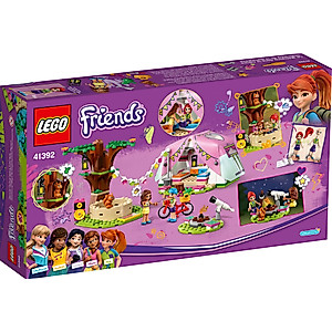 LEGO Friends Nature Glamping 41392 Building Kit; Includes Friends Mia, a Mini-Doll Tent and a Toy Bicycle (241 Pieces)