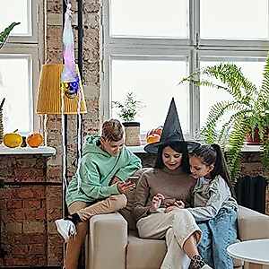 1Pc Luminous Decorative Scary Skull Pendant Halloween Party Skull Decor (White) Decor for Celebration Party