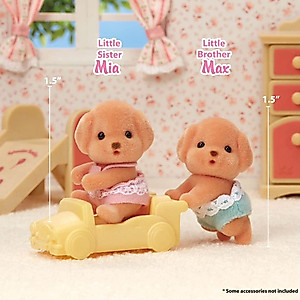 Calico Critters Toy Poodle Twins