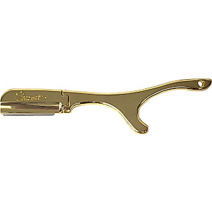 Vincent Weasel Razor in association with VanDaGoat (Gold -Right Handed)