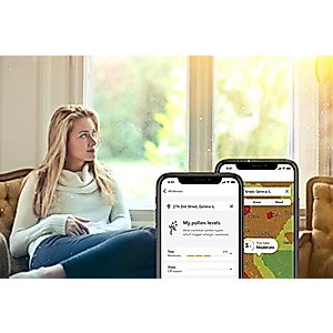 Airthings Wave 1st Generation - Smart Radon Detector with free app – Easy-to-Use – Temp and Humidity – Accurate – No Lab Fees – Battery Operated