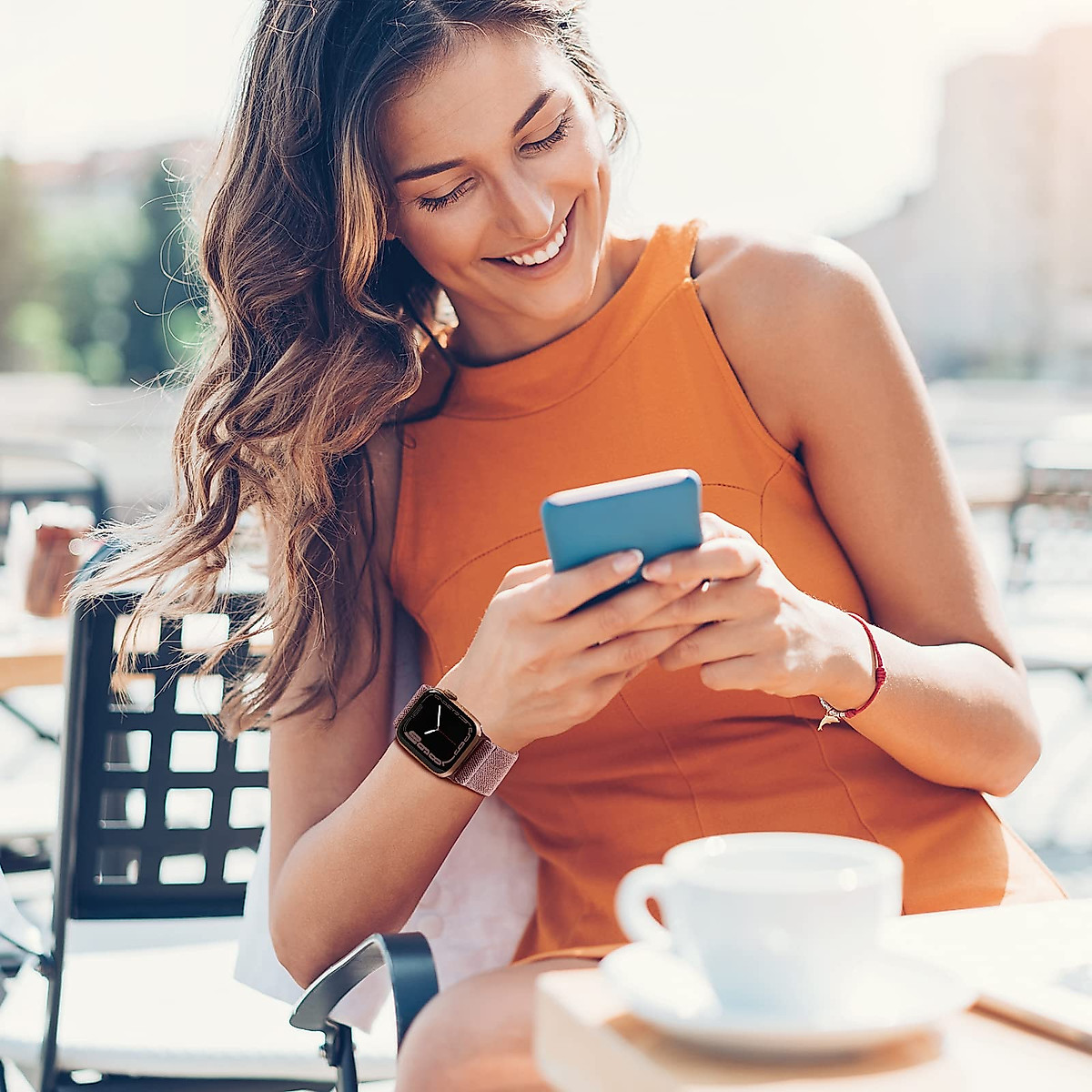 Stretchy Nylon Solo Loop 6-Pack Compatible with Apple Watch Band 38mm 40mm 41mm 42mm 44mm 45mm 46mm 49mm, Nylon Sport Elastic Wristbands Strap Women Men for iWatch Series 10 9 8 7 6 5 4 3 SE Ultra 2