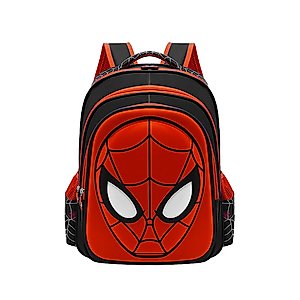 TUDERE 3D cartoon backpack waterproof lightweight schoolbag boys and girls models