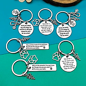 Veterinarian Appreciation Gifts Vet Tech Keychain Thank You Gifts for Animal Rescue Veterinary Medicine Student Graduation Gift Veterinarian Nurse Gift Future Veterinary Soon to Be Veterinarian Gifts