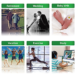 Yooreal Digital Kitchen Timer,Retirement Countdown Timer 9999 Days,Magnet Design,Loud Alarm,Tracks Wedding Vacation Working Cooking Baby Birth (Black)