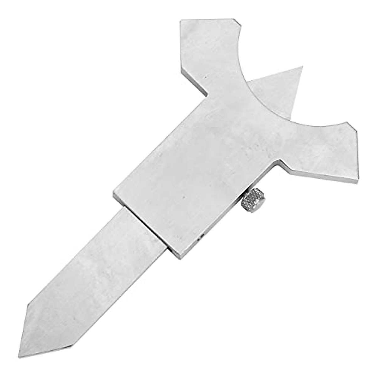 Fillet Weld Gauge Set, Durable Professional Manual Welding Gauge Practical Stable with 60 70 80 90 Degree Bevel Angle for Professional Welders