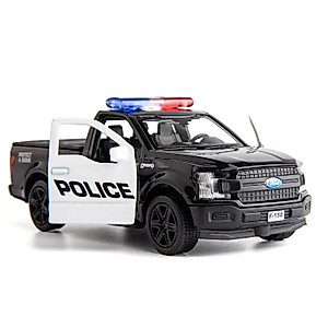 RMZ City Compatible for 5" Diecasting Alloy Car Model Ford F-150 Police Car Toy Car