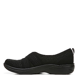BZees Women's Niche III Flat, Blacknet, 6.5 Wide