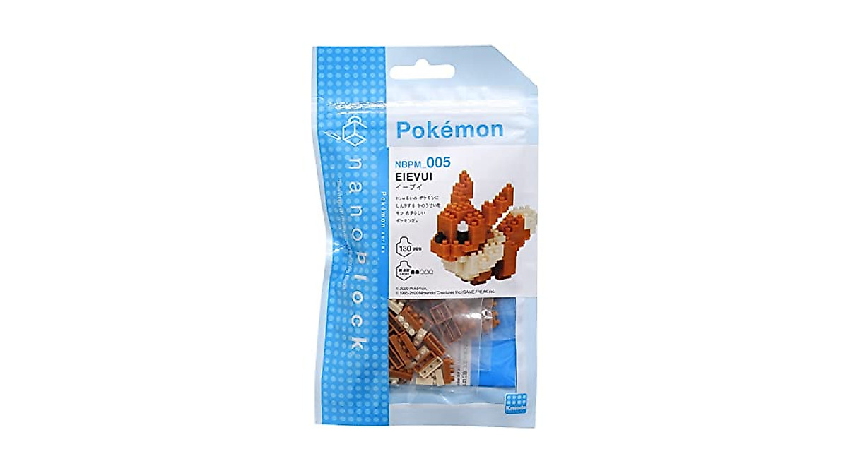 Build Eevee with Nanoblock - Pokémon Series Kit
