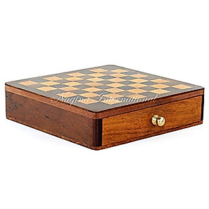 Chess Board with Drawer | Board Games | Nagina International
