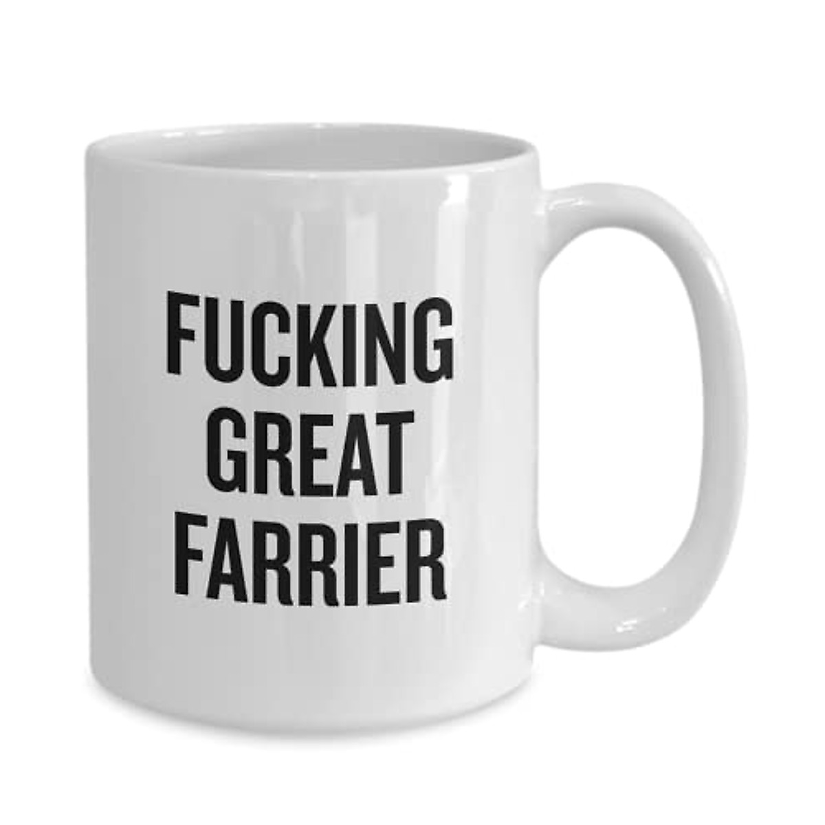 Farrier Gift Farrier Mug Funny Farrier Present Fucking Great Farrier
